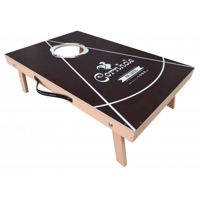 Achetez Jeu de Cornhole avec poignée + 8 sachets tissu - Jeu de société ...